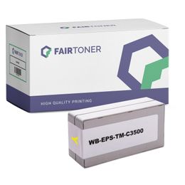 FairToner Kompatibel f&uuml;r Epson C33S020604 / SJI-C-22-P-(Y) Druckerpatrone Gelb