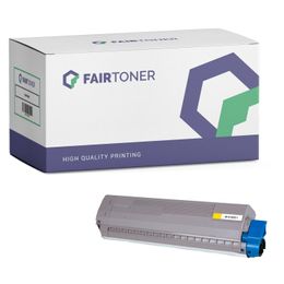 FairToner Kompatibel für OKI 45862837 Toner Gelb