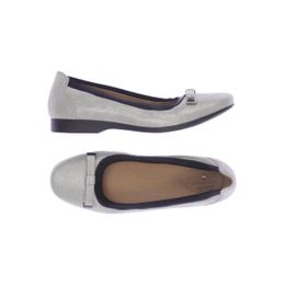 Clarks Damen Ballerinas, grau, Gr. 39