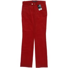 Polo Ralph Lauren Damen Stoffhose, rot, Gr. 0