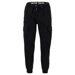 Jogginghose Alpha Industries "Alpha Industries Men - Pants Ripstop Jogger" Gr. M, Normalgrößen, schwarz Herren Hosen