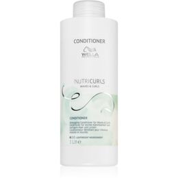 Wella Professionals Nutricurls Waves & Curls der nährende Conditioner für die leichte Kämmbarkeit des Haares 1000 ml