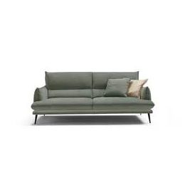 2,5-Sitzer Egoitaliano "FUNNY, hochwertiges und aktuelles Design, bequeme Rückenlehne" Sofas Gr. B/H/T: 210cm x 90cm x 95cm, Microfaser, grün toller Sitzkomfort