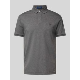 Polo Ralph Lauren Poloshirt mit gerippten Ärmelabschlüssen