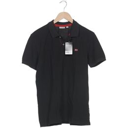 Napapijri Herren Poloshirt, schwarz, Gr. 48