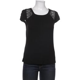 Hallhuber Damen T-Shirt, schwarz, Gr. 38