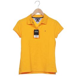 Tommy Hilfiger Damen Poloshirt, gelb, Gr. 38