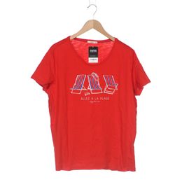 Cecil Damen T-Shirt, rot, Gr. 46