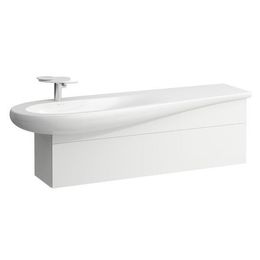 Laufen ILBAGNOALESSI Waschtischunterbau, Siphonausschnitt links, 1350x320x440mm, 1 Schublade, H430451097