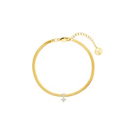 Paul Valentine Dream Sleek Bracelet 14k Gold Plated