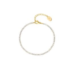 Paul Valentine Sparkling Bracelet 14K Gold Plated