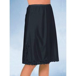 Damen Unterrock, Gr. 40, schwarz, 100% Polyester, unifarben, R&ouml;cke