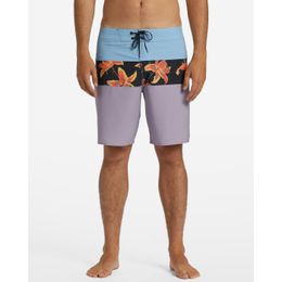 Billabong Herren Boardshorts "Tribong Pro", blau, Gr. 31, 90% Polyester, 10% Elasthan, Hosen