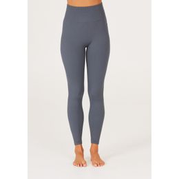 ENDURANCE ATHLECIA ATHLECIA Damen Trainingstights "Aideny", grau, Gr. L, unifarben, 92% Nylon, 8% Elasthan, Hosen, mit Quick Dry-Technologie