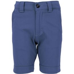 ZIGZAG Jungen Shorts "Vincent", blau, Gr. 140, unifarben, 97% Baumwolle, 3% Elasthan, Hosen, mit atmungsaktiver Eigenschaft