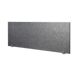Schreibtisch-Set desktopz ?nie wieder bohren? Farbe: grau, Gr&ouml;&szlig;e: 50x50x2,5cm