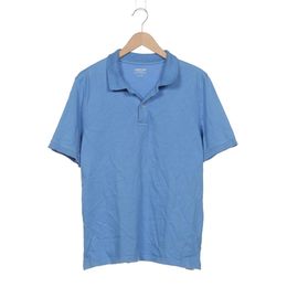 LANDS' END Lands End Herren Poloshirt, blau, Gr. 48