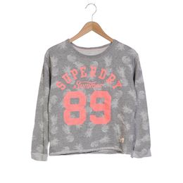 Superdry Damen Sweatshirt, grau, Gr. 32