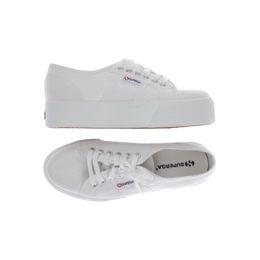 Superga Damen Sneakers, weiß, Gr. 39