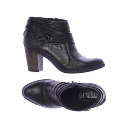 Mjus Damen Stiefelette, schwarz, Gr. 38