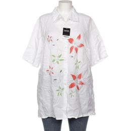 Ulla Popken Damen Bluse, weiß, Gr. 48