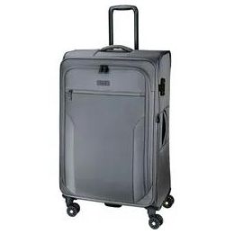 d&n Reisekoffer d&n Travel Line 9704 Trolley 78 cm erweiterbar 4 Rollen 107 l - Grau