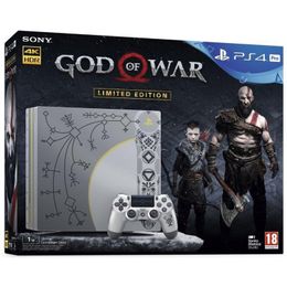 Sony PlayStation 4 Pro 1000GB - Grau - Limited Edition God of War + God of War