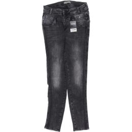 Tredy Damen Jeans, schwarz, Gr. 38