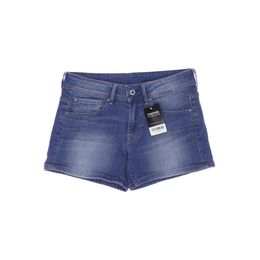 Pepe Jeans Damen Shorts, blau, Gr. 27