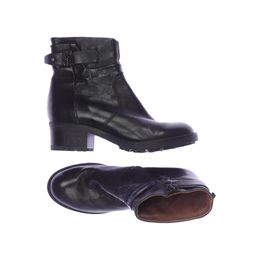 Mjus Damen Stiefelette, schwarz, Gr. 38