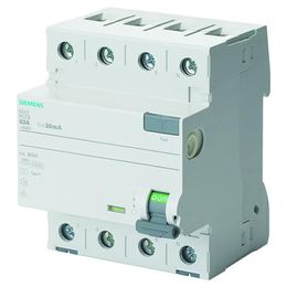 Siemens 5SV3346-6 FI-Schutzschalter 63A 4P. 30mA 5SV33466