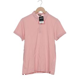 Massimo Dutti Herren Poloshirt, pink, Gr. 48