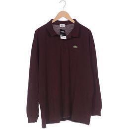 Lacoste Herren Poloshirt, bordeaux, Gr. 58