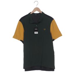 Fred Perry Herren Poloshirt, grün, Gr. 56