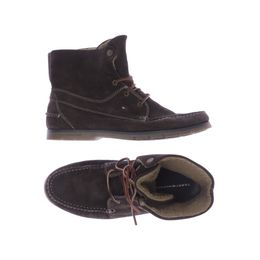 Tommy Hilfiger Herren Stiefel, braun, Gr. 43