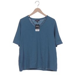 Ulla Popken Damen T-Shirt, blau, Gr. 42