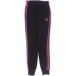 Adidas Damen Stoffhose, schwarz, Gr. 26