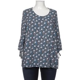 Ulla Popken Damen Bluse, blau, Gr. 42