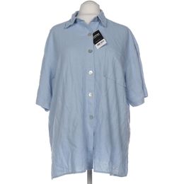 Ulla Popken Damen Bluse, blau, Gr. 23