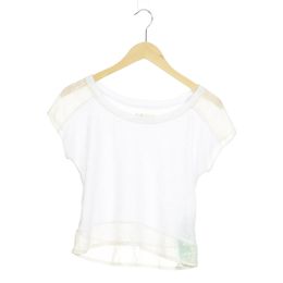 Hollister Damen T-Shirt, weiß, Gr. 36