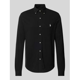 Polo Ralph Lauren Slim Fit Freizeithemd mit aus reiner Baumwolle in Piqué