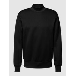 G-Star Raw Sweatshirt in unifarbenem Design mit Stehkragen