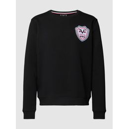 19V69 Italia Sweatshirt mit Label-Detail Modell 'Matti'