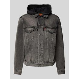 Levi's Jeansjacke mit Kapuze