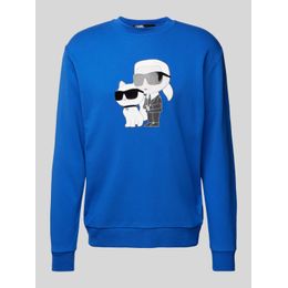 K by KARL LAGERFELD Sweatshirt mit Motiv-Print