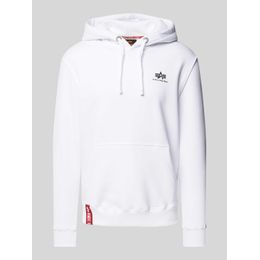 Alpha Industries Hoodie mit Label-Print