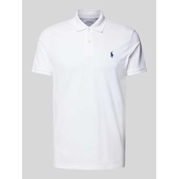 Polo Ralph Lauren Tailored Fit Poloshirt mit Logo-Stitching