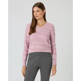 Helena Vera Pullover mit Glitzer-Streifen