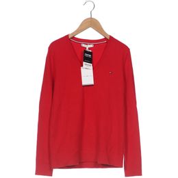 Tommy Hilfiger Damen Pullover, rot, Gr. 34