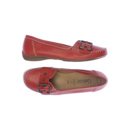 Gabor Damen Ballerinas, rot, Gr. 5.5